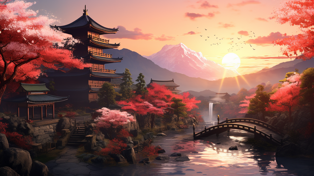 Free Coloring Pages: Exploring Kyoto!