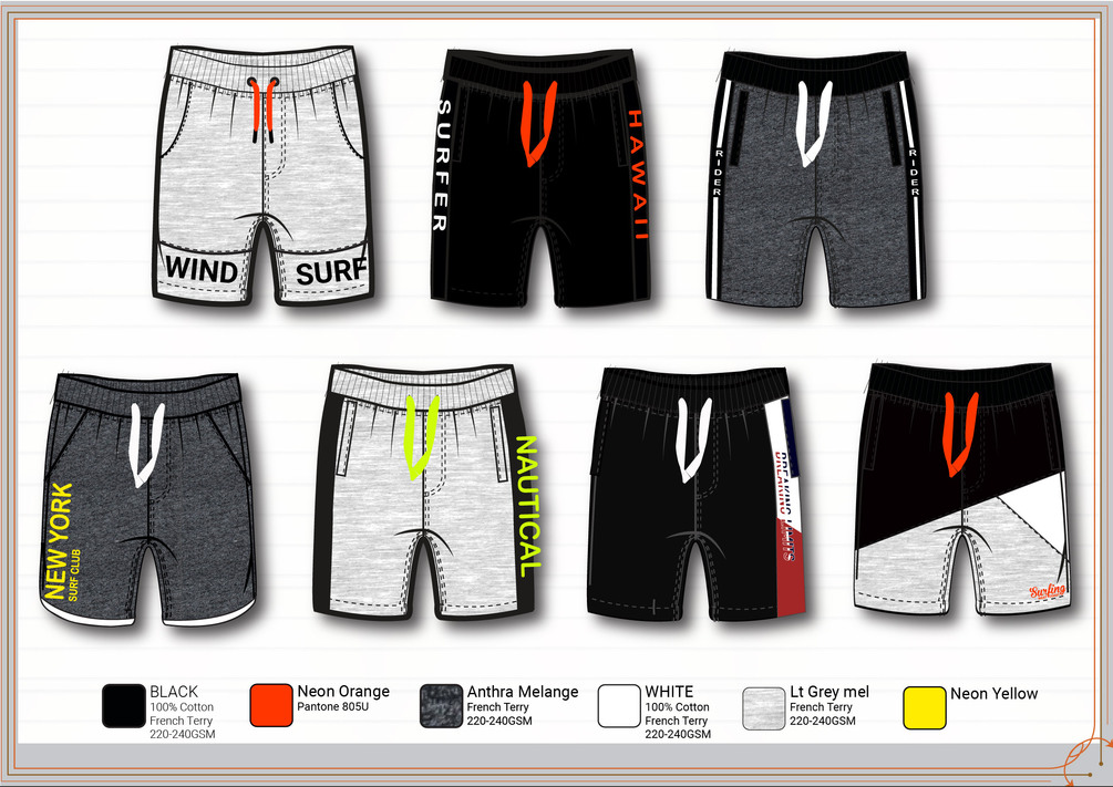 Men's shorts collection