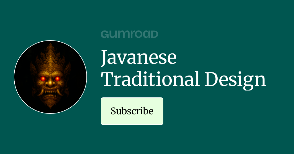 Javanese Traditional Design