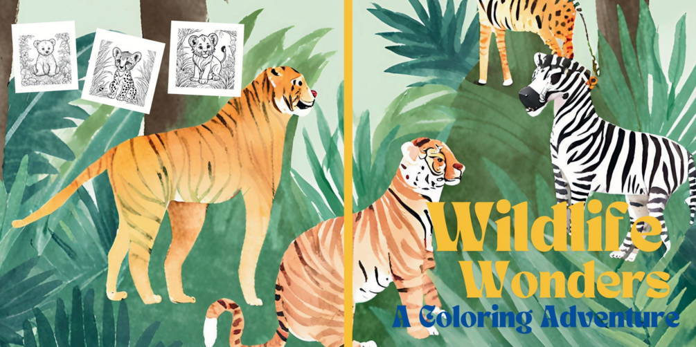 Wildlife Wonders A Coloring Adventure