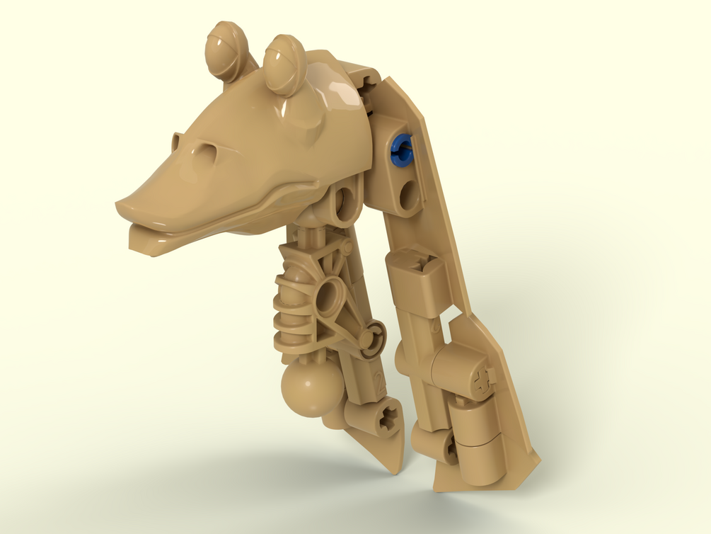 CCBS Jar Jar Binks Head for Stud.io