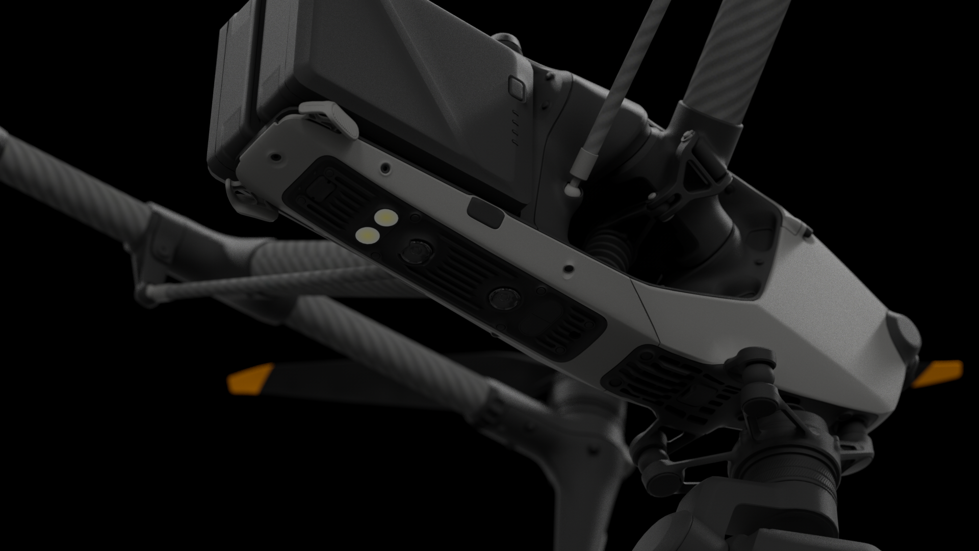 DJI Inspire 3 - 3D model