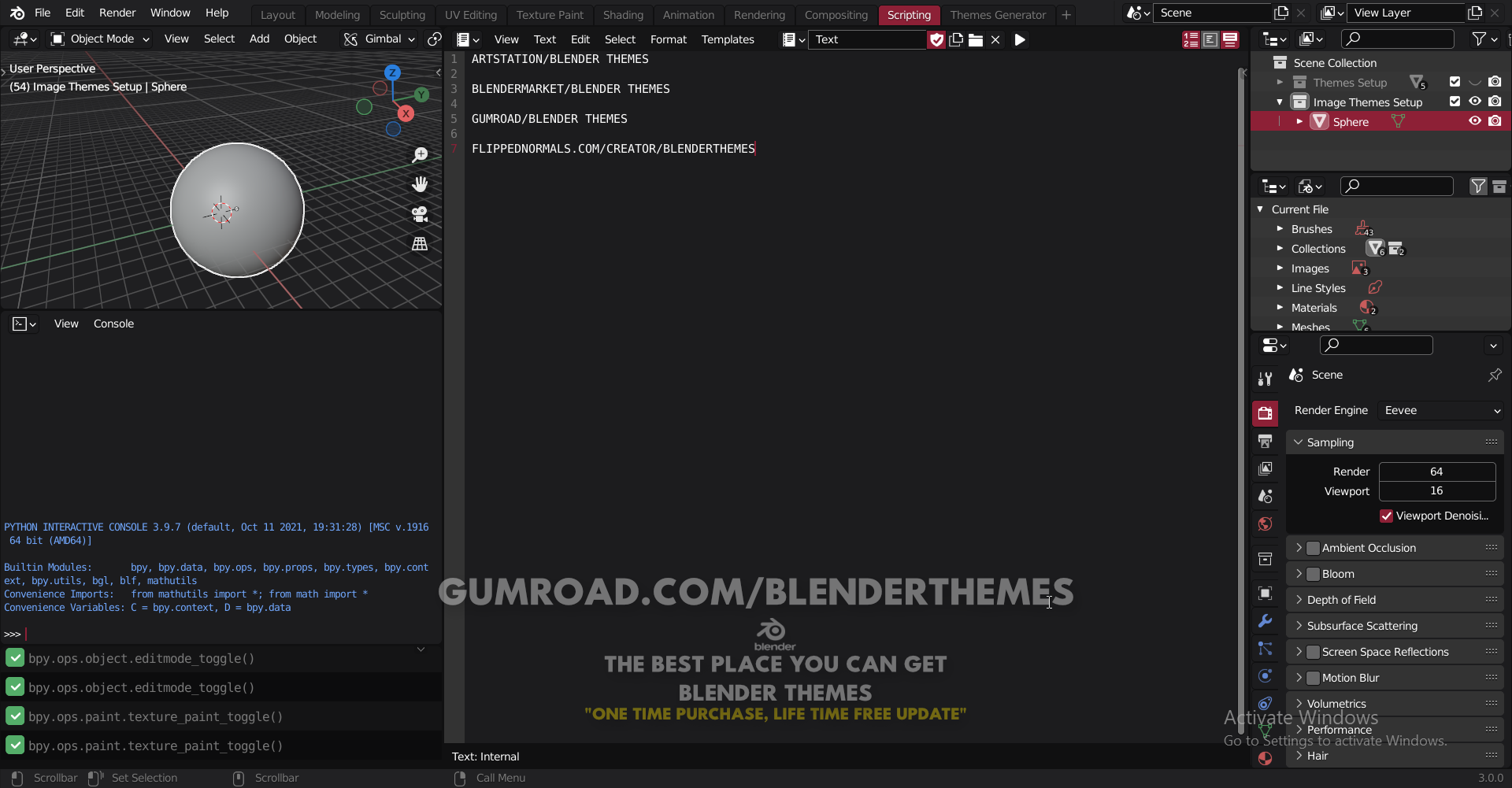 Blender Themes 0130