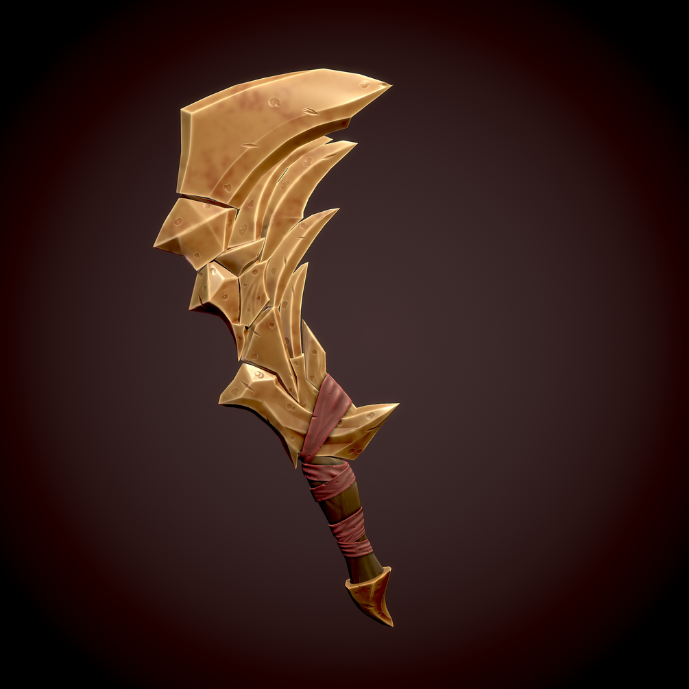 Barbarian Sword of Bones