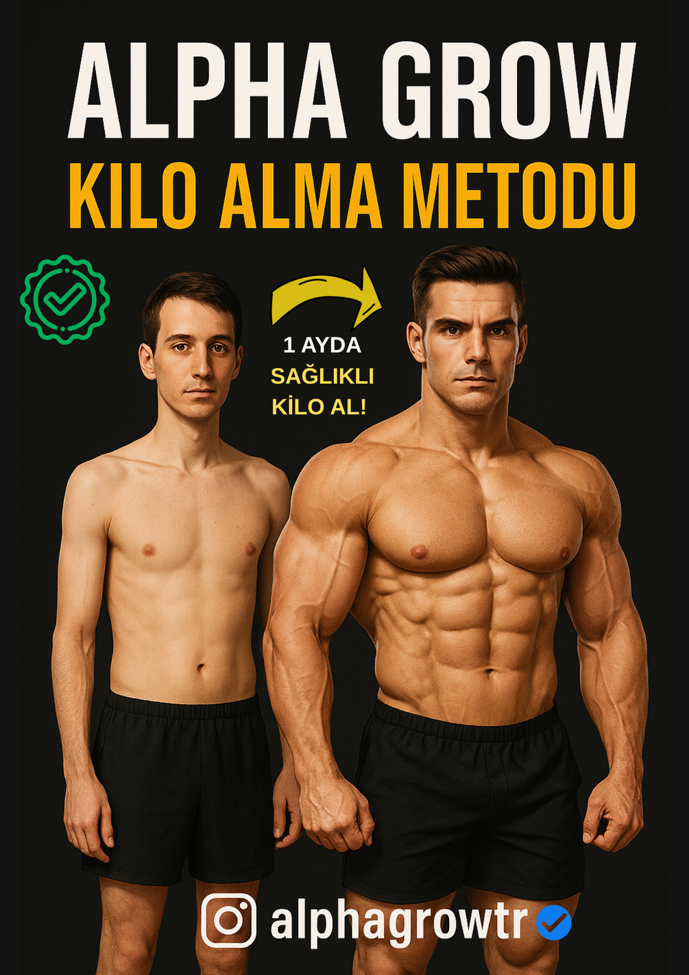 Alpha Grow: Kilo ve Kas Kazanma Metodu