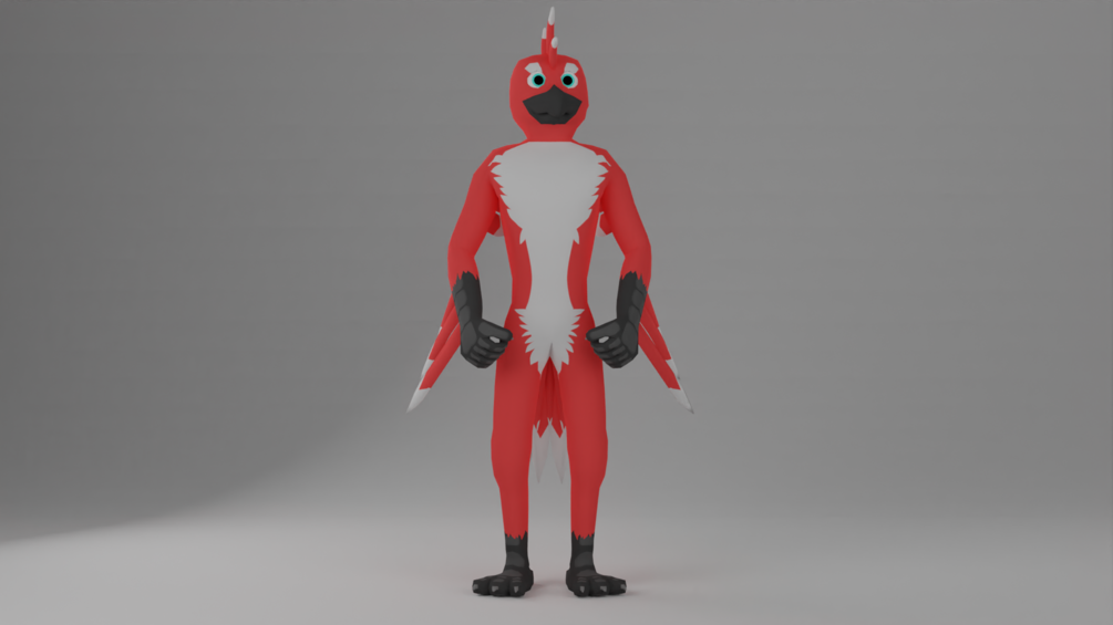 Tyco (VRchat Quest compatble Bird Avatar)
