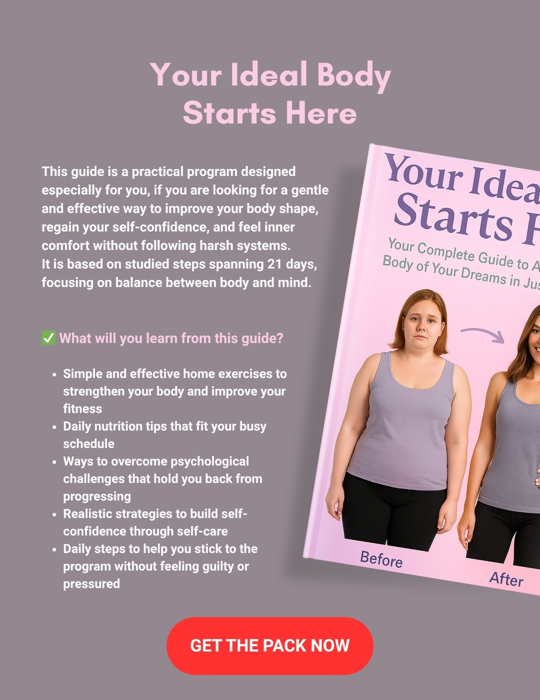 Your Ideal Body Starts Here