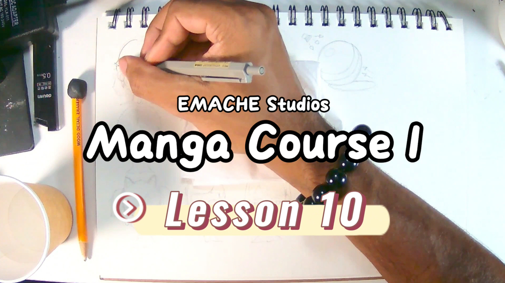 Manga Course 1 - Lesson 10 - Face Shading