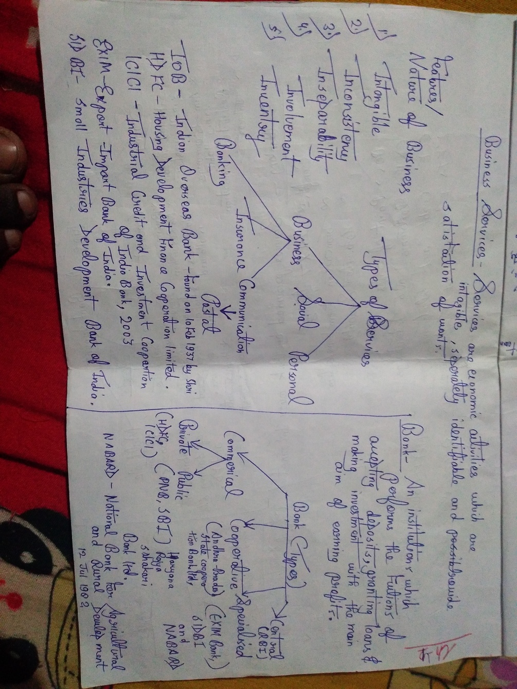 Business studeis notes class 11