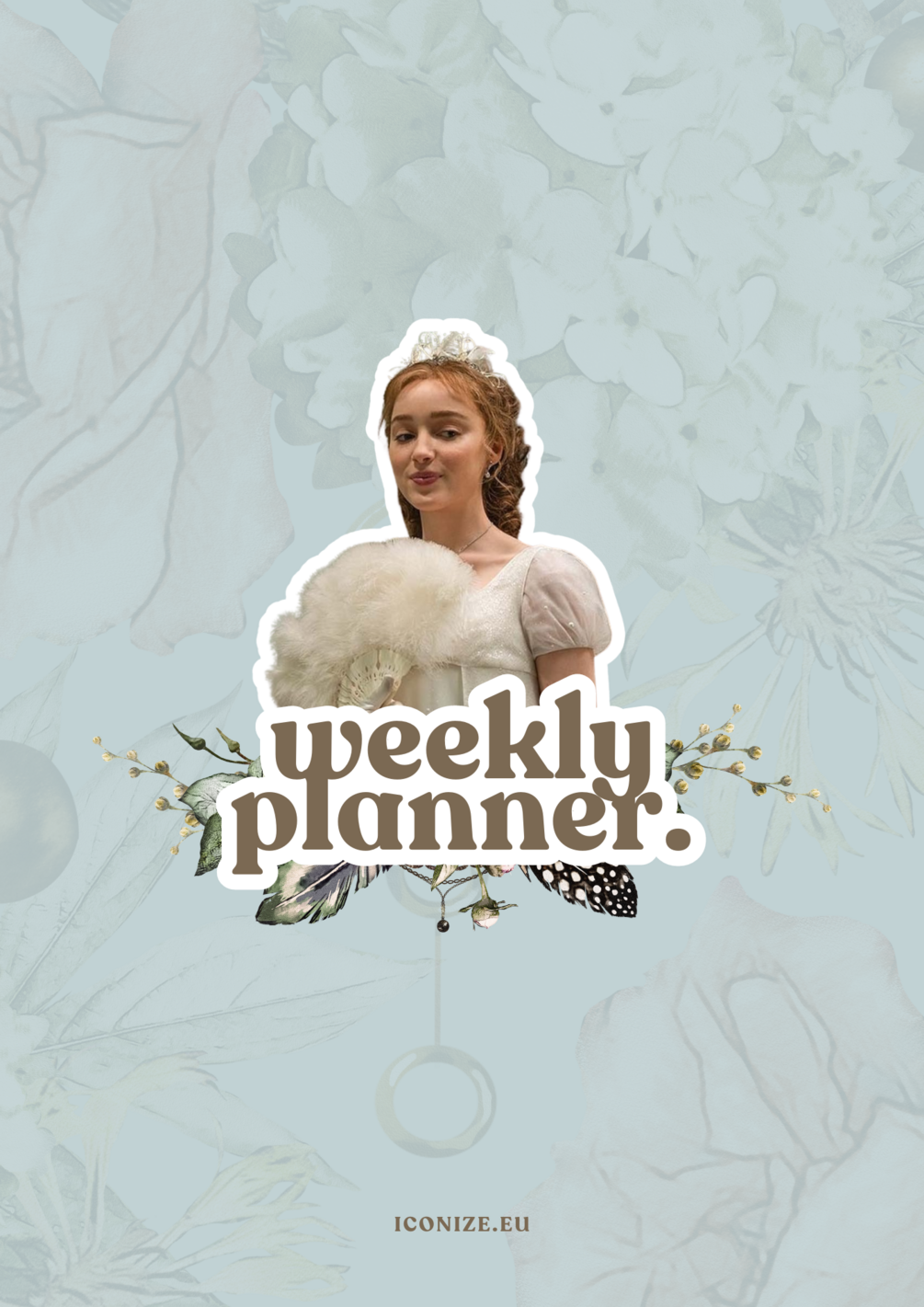 Daphne Bridgerton Digital Weekly Planner