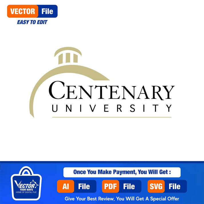 Centenary University, Centenary University logo vector, University Logo ...