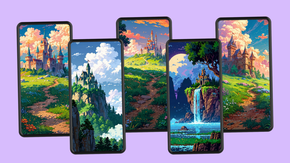Magical Lands Phone Wallpaper Pack