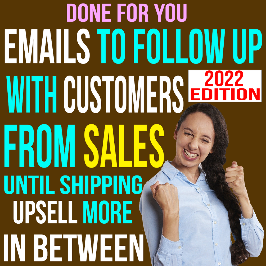 Done For You Welcome Email for any eCommerce - 2022 edition