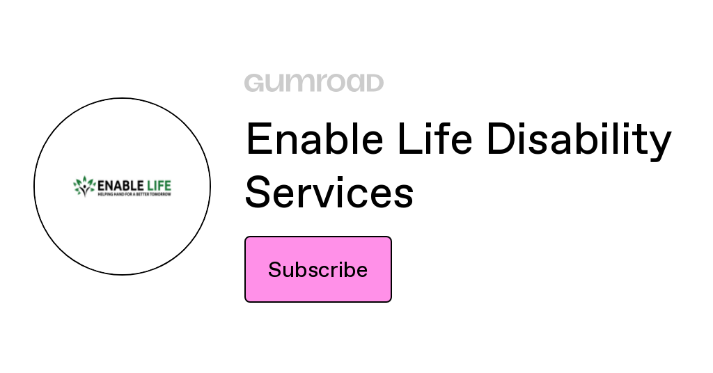Enable Life Disability Services