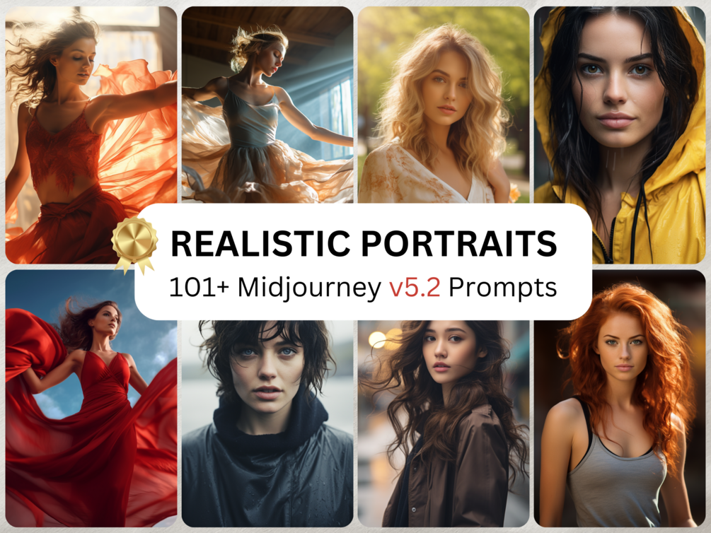 175+ Midjourney Stunning Realistic Portrait Advanced Prompts