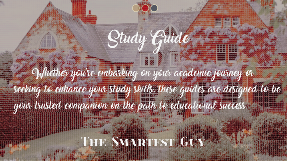 Essential Study Guide Bundle!