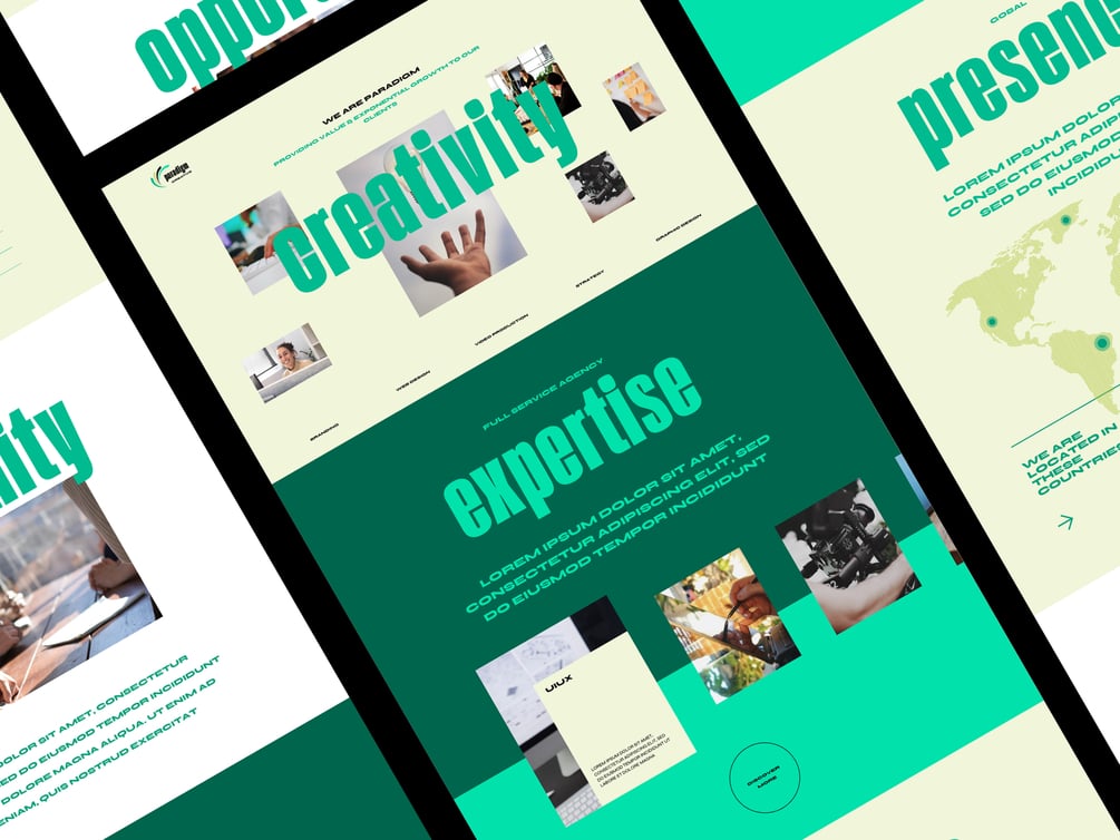 Paradigm Creative - Website Template