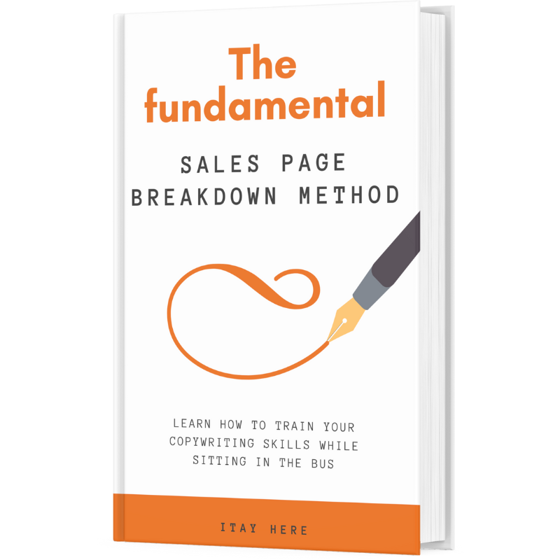 The Fundamental Sales Page Breakdown Method