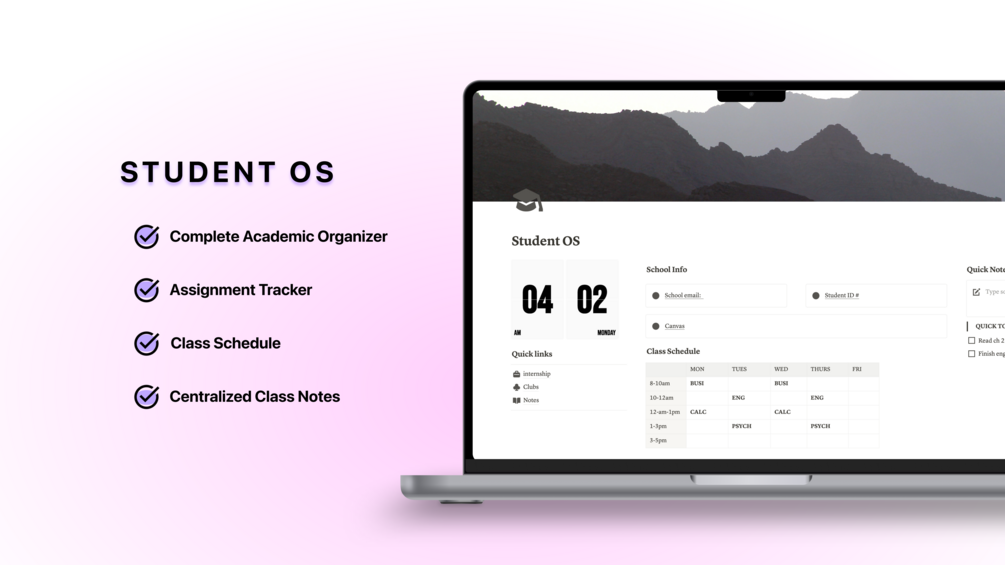 Student OS Template
