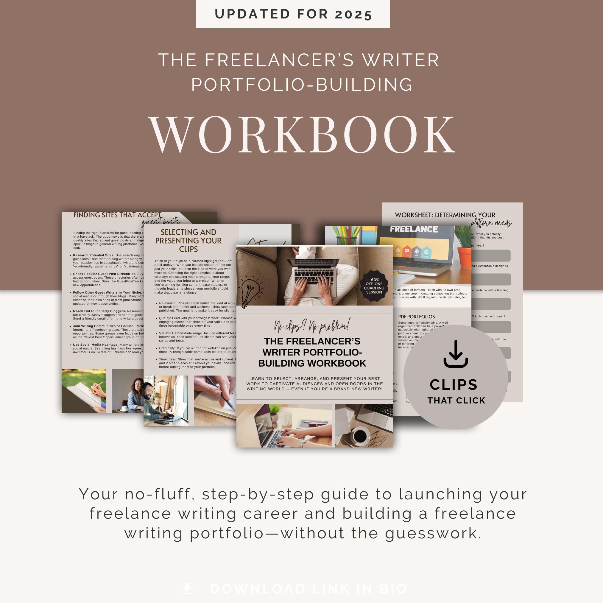 The Freelancer’s Writer Portfolio-Building Workbook
