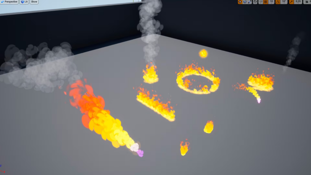 Stylized Fire Effects. Unreal Engine Assets Pack (4.27-5.3)