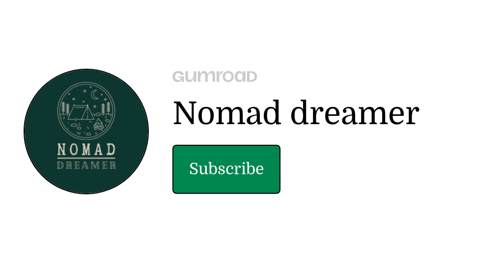 Nomad dreamer