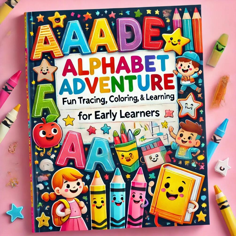 Alphabet Adventure Fun Tracing, Coloring, and Learning for Early Learners