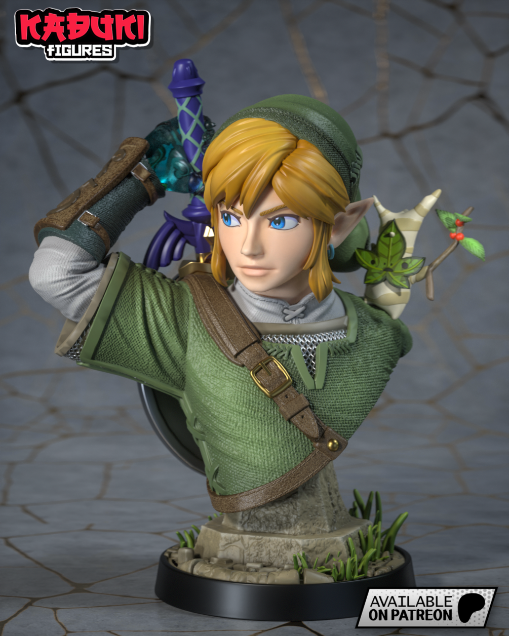Link Bust - Zelda TOTK