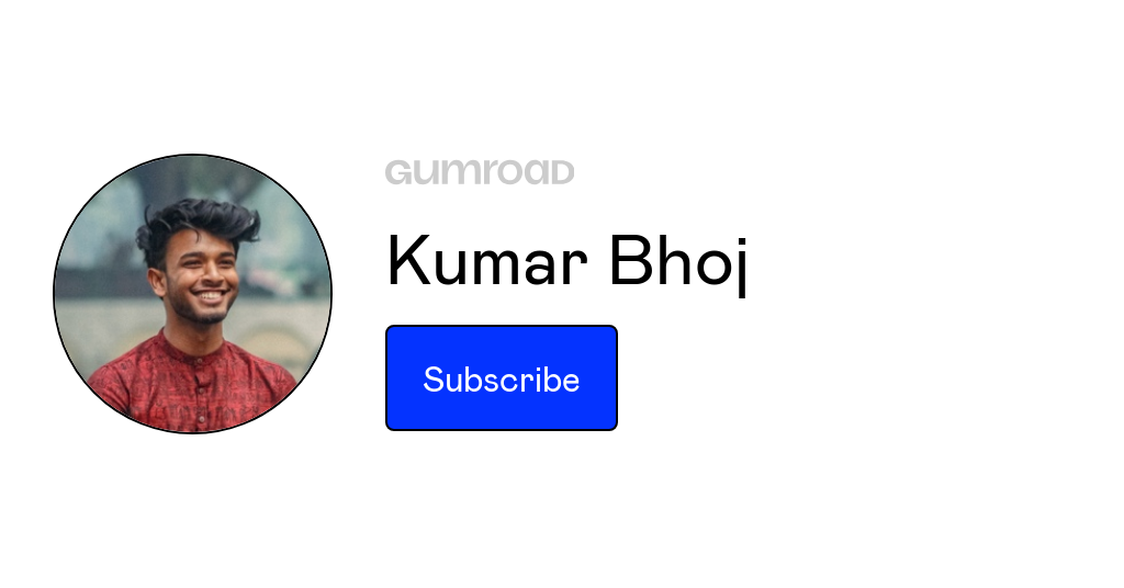 Kumar Bhoj