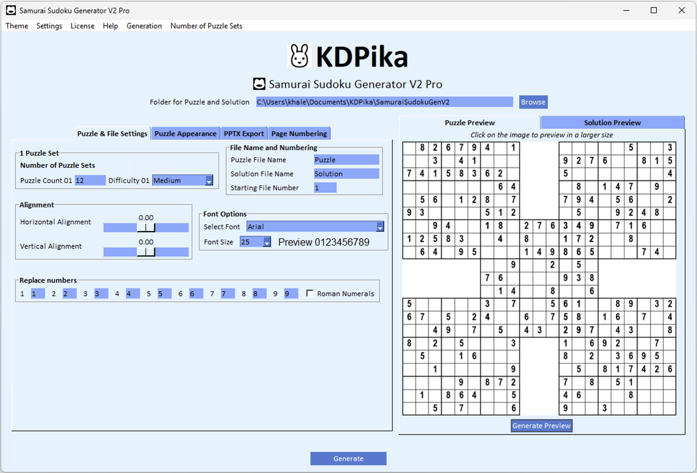 Sudoku Generator Pro Duo (Samurai & Classic Editions)