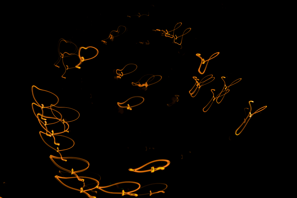 Drag The Shutter Photoshop Overlays - Orange Set