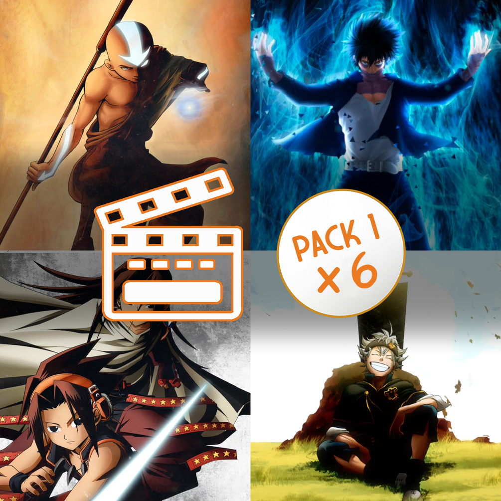 My Illustrations Animated version ( x 6) Pack 1