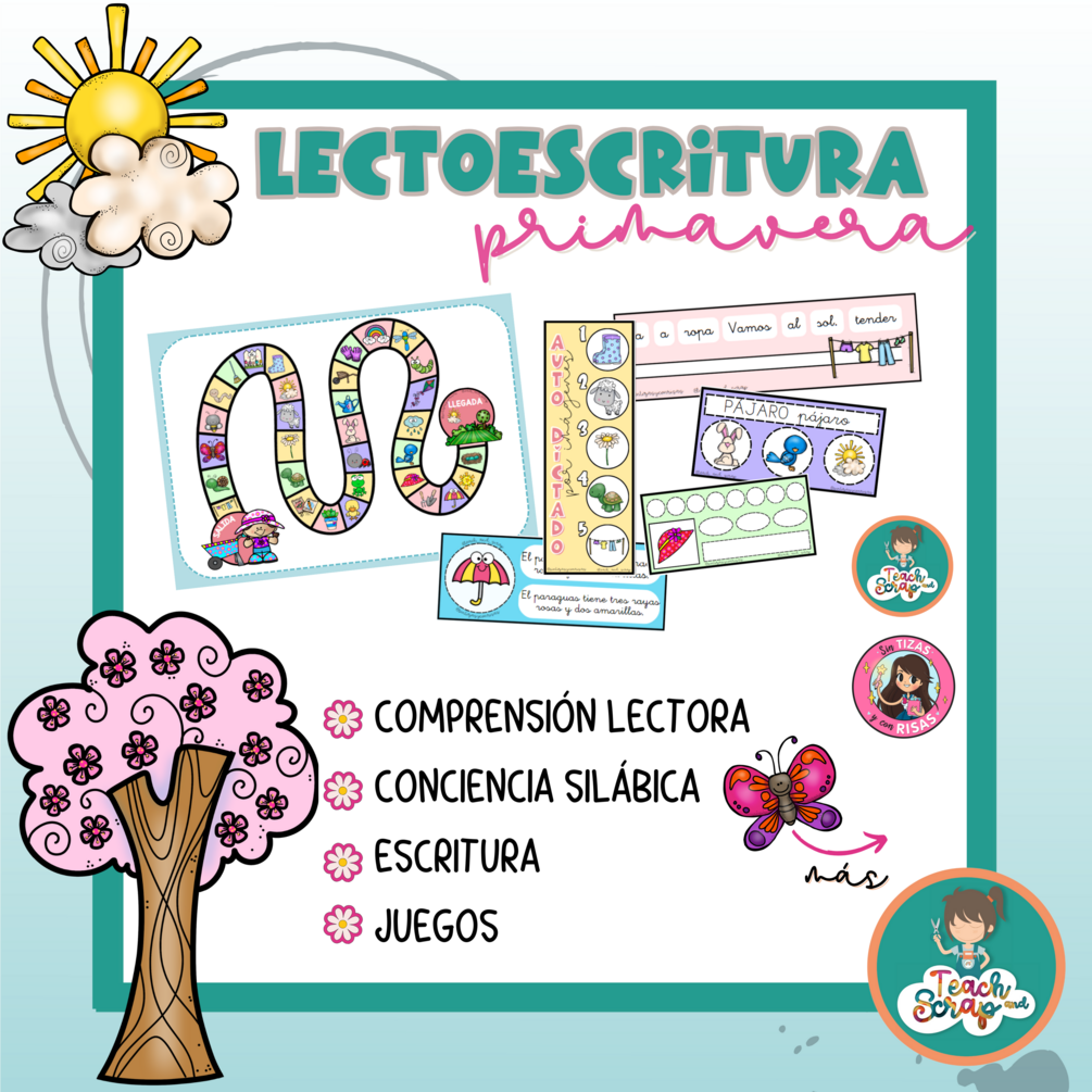 Lectoescritura primavera