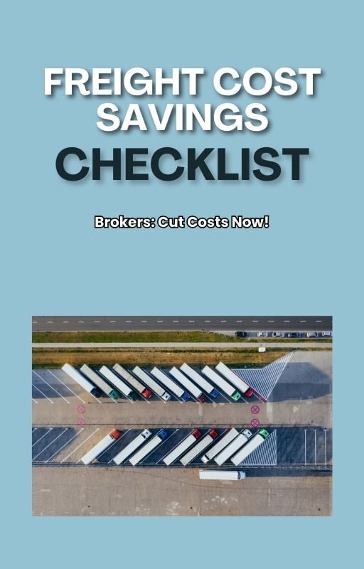 Freight Cost Savings Checklist