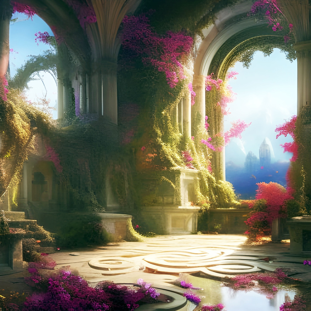 Magic Journeys: Magic palaces and interiors - 2.
