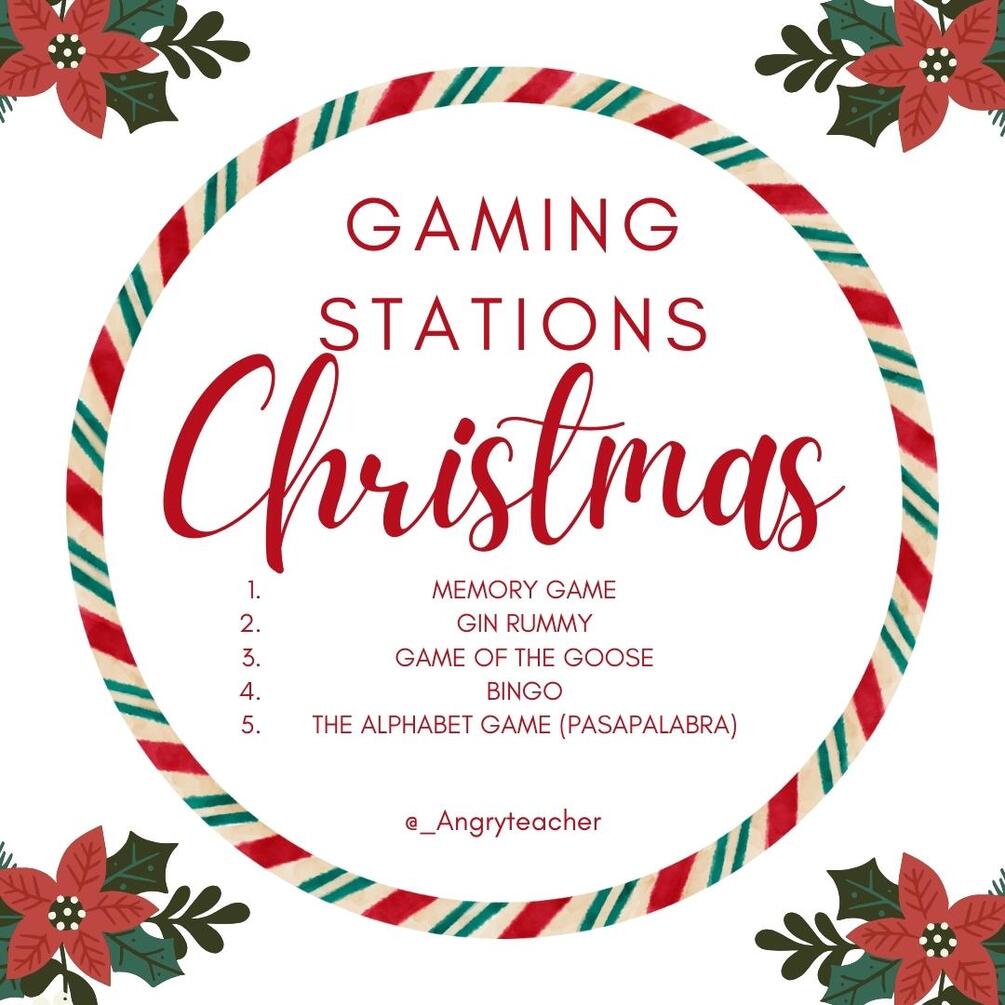 CHRISTMAS GAMING STATIONS PACK (6 GAMES)