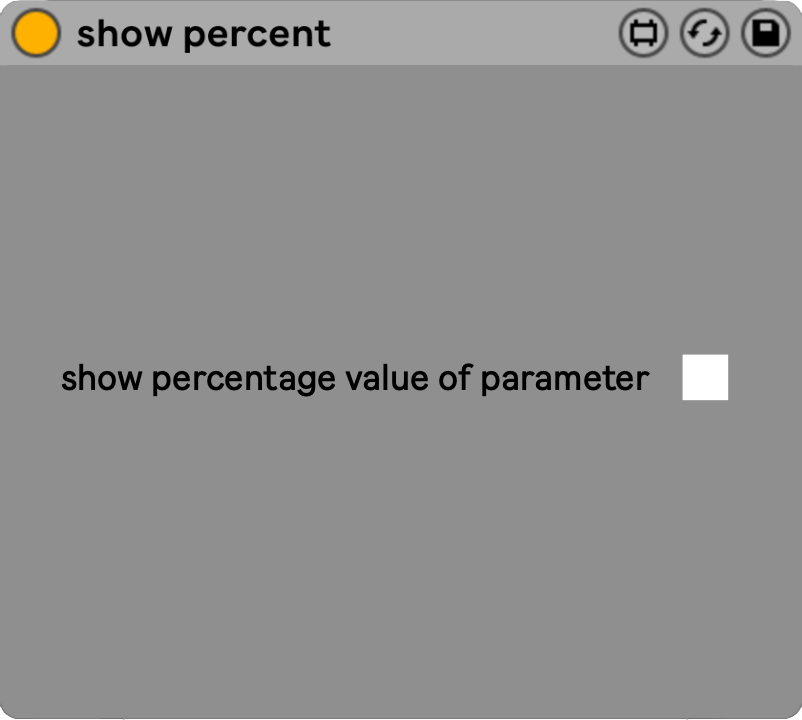 Show Percent
