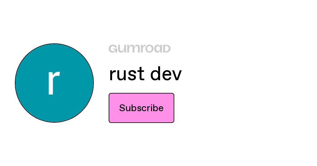 rust dev