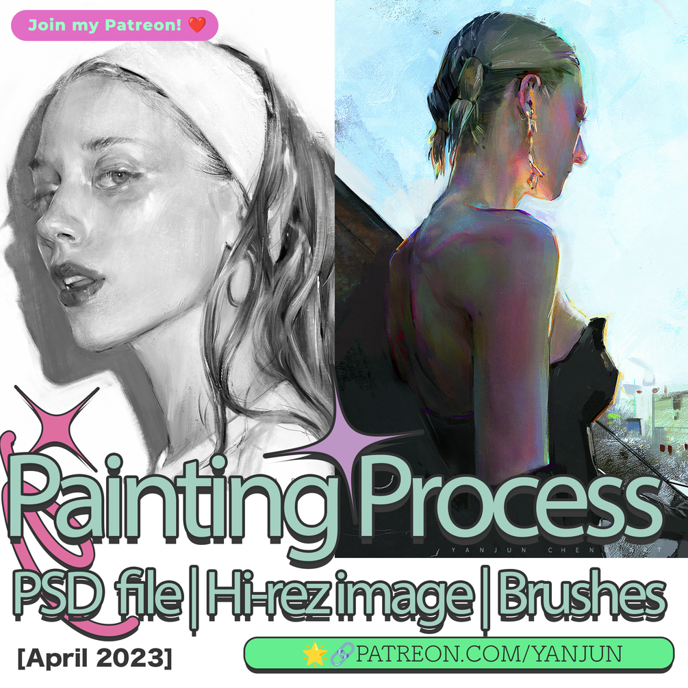 [April 2023]｜ Painting Processes
