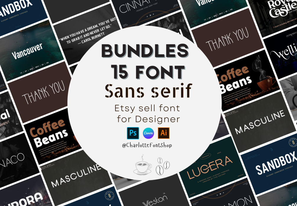 Font bundle 07 Sans Serif but better