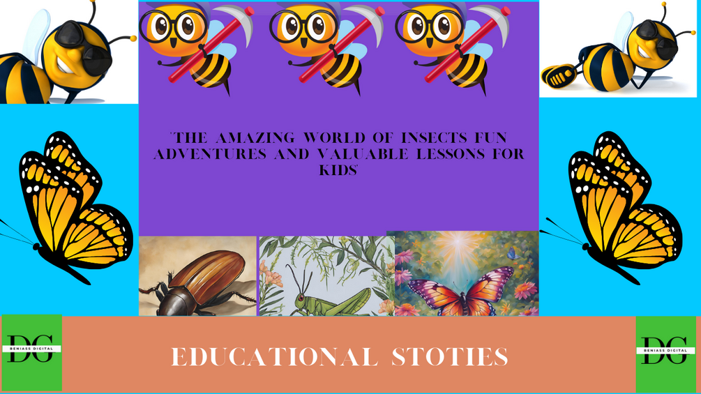 The Amazing World of Insects Fun Adventures and Valuable Lessons for Kids