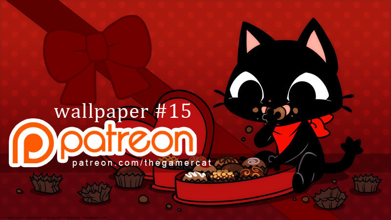 The GaMERCaT Patreon Wallpaper Pack 15