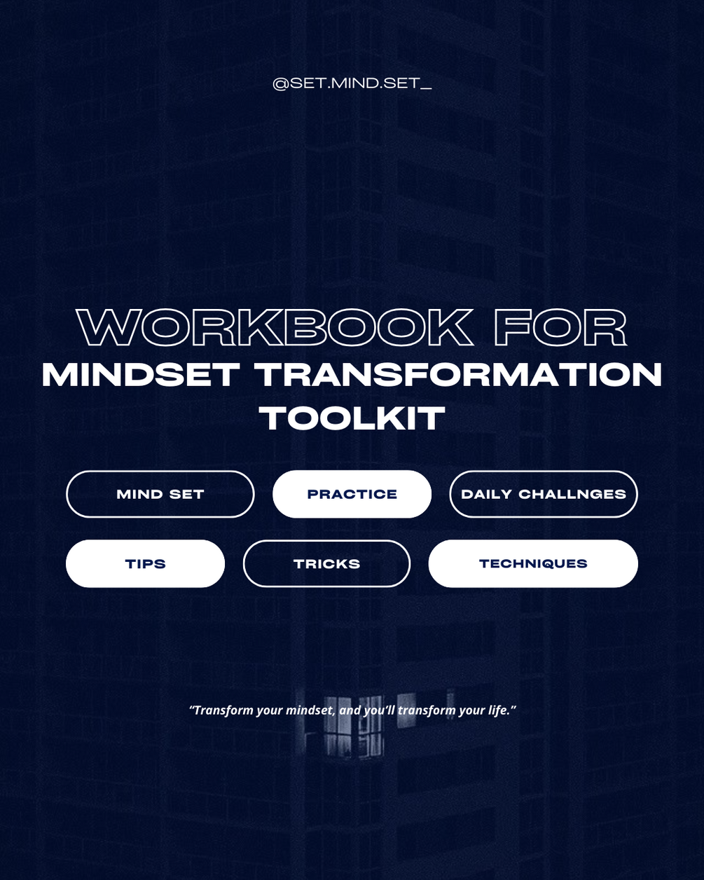 Transformational Mindset Workbook