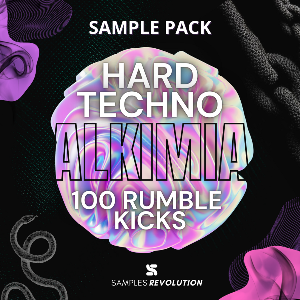 ALKIMIA - 100 Rumble Kicks 🐍 Hard Techno Kicks (SAMPLE PACK)