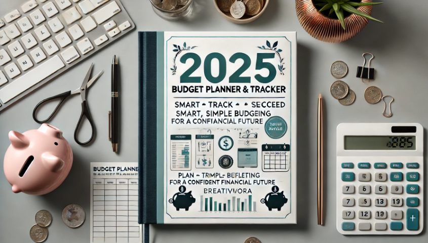 2025 Budget Planner & Tracker - Smart Financiel Organizer For The New Year