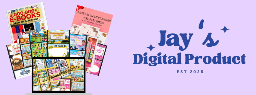 Busy Books Bundle | Jay's Digital Product