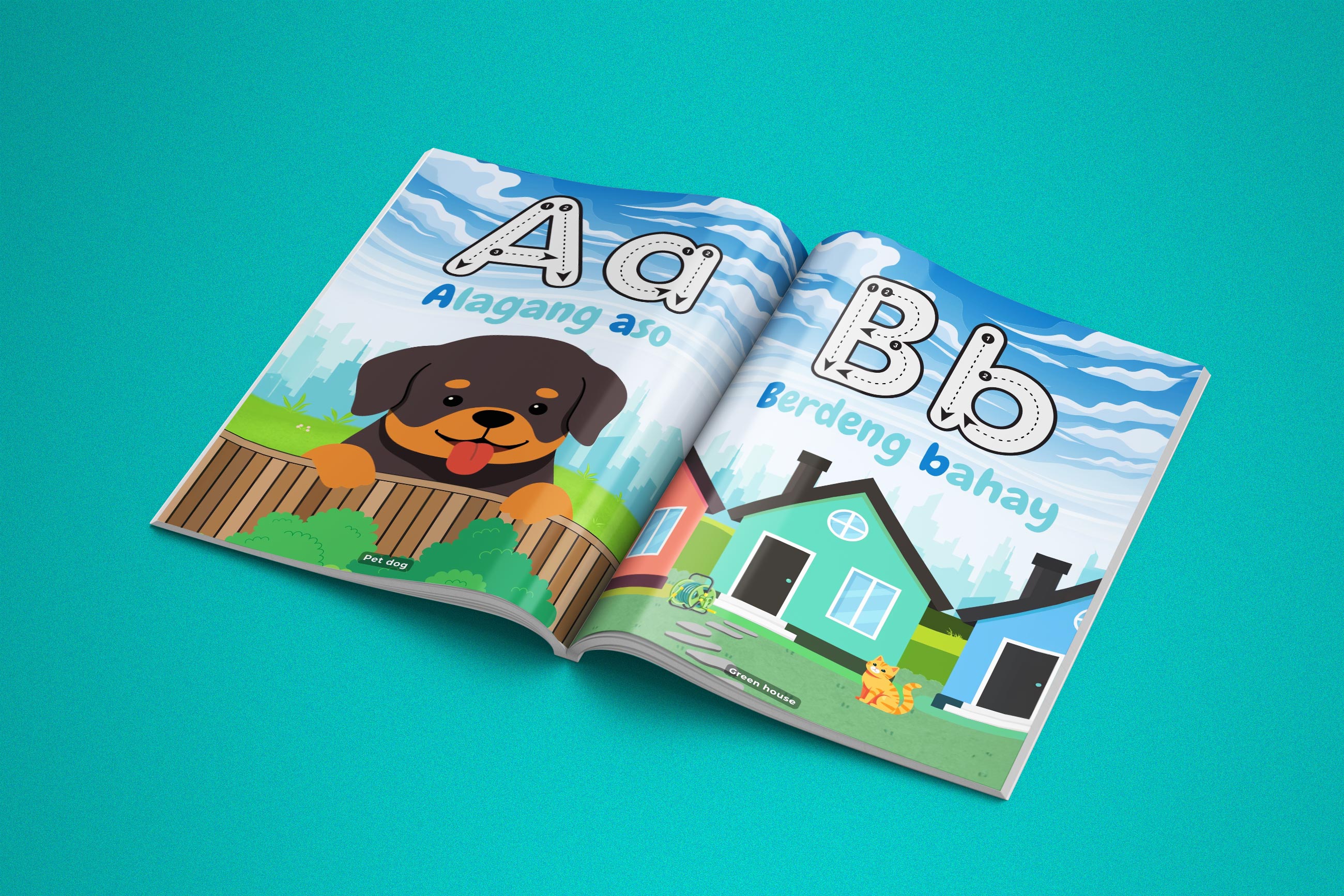 Masayang Matuto : Filipino Alphabet Baby Activity Book