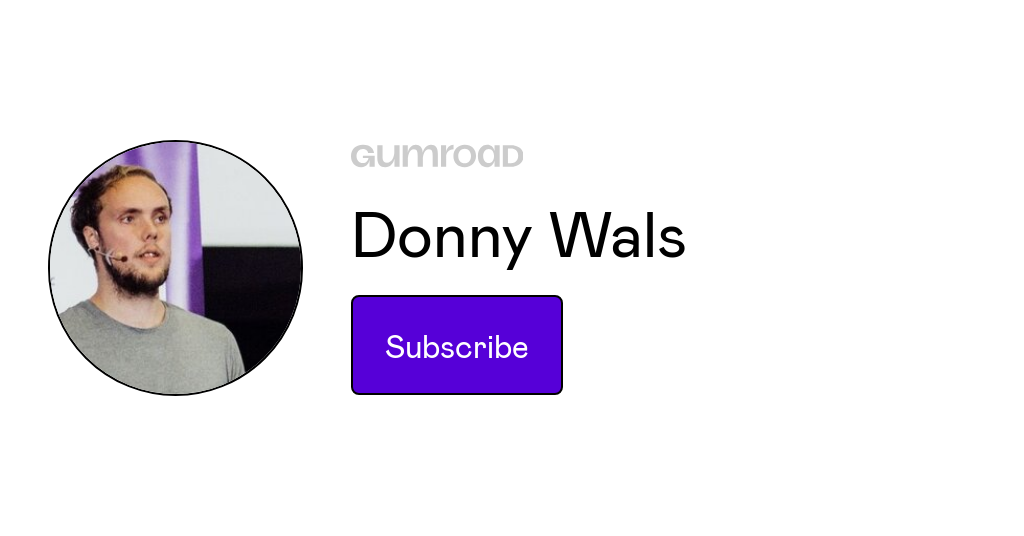 Donny Wals Donny Wals