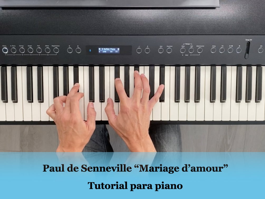 Mariage D'amour (Tutorial para piano)