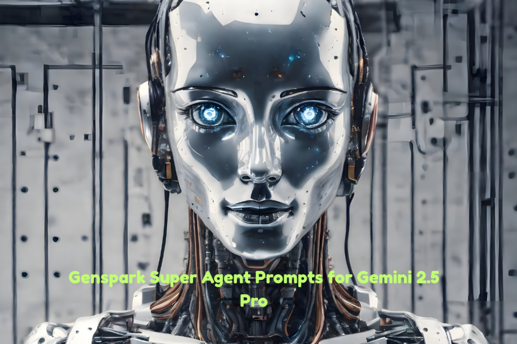 Genspark Super Agent Prompts for Gemini 2.5 Pro Premium Prompt Package: Unleash the Full Power ...